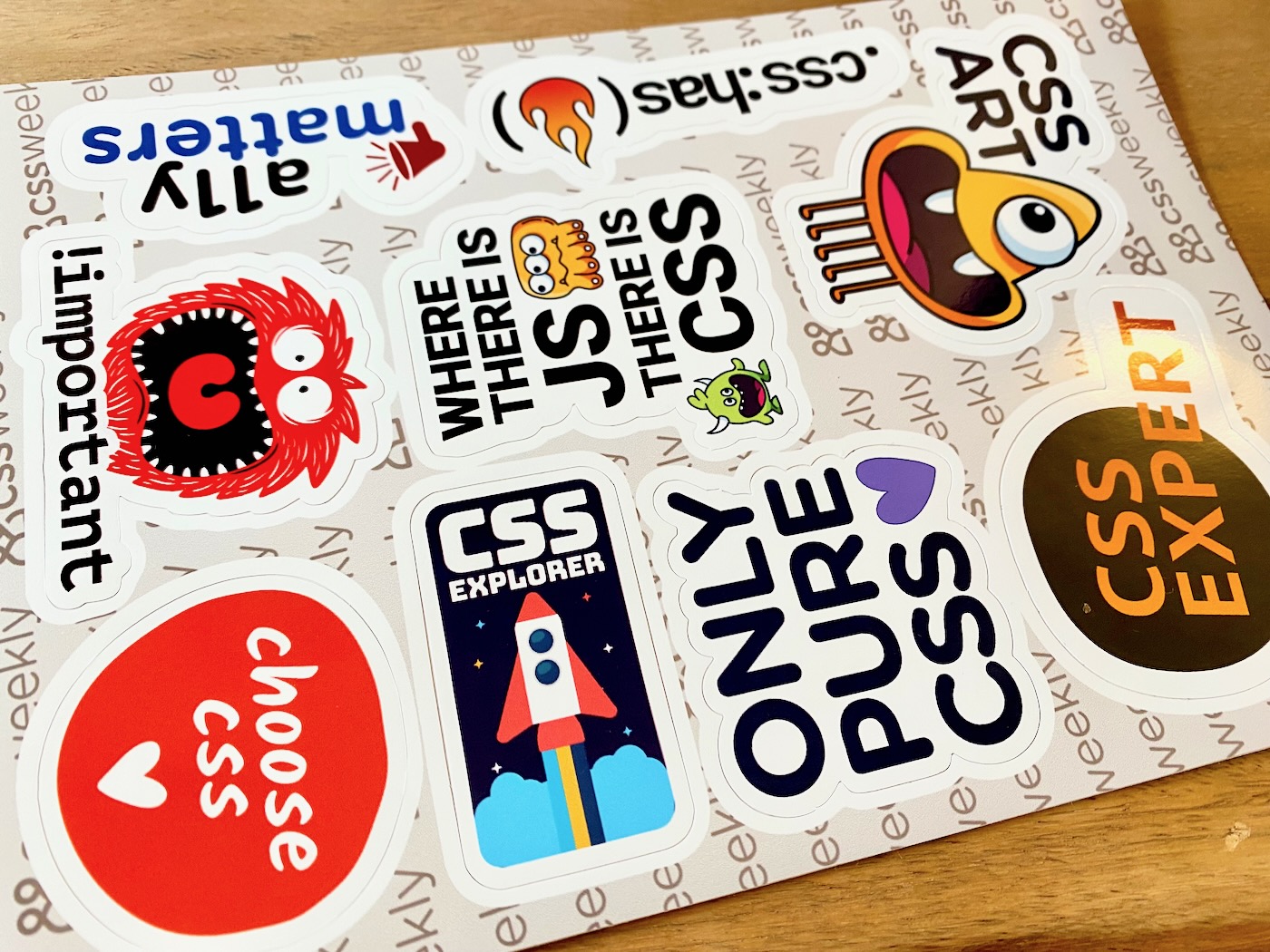 CSS Stickers