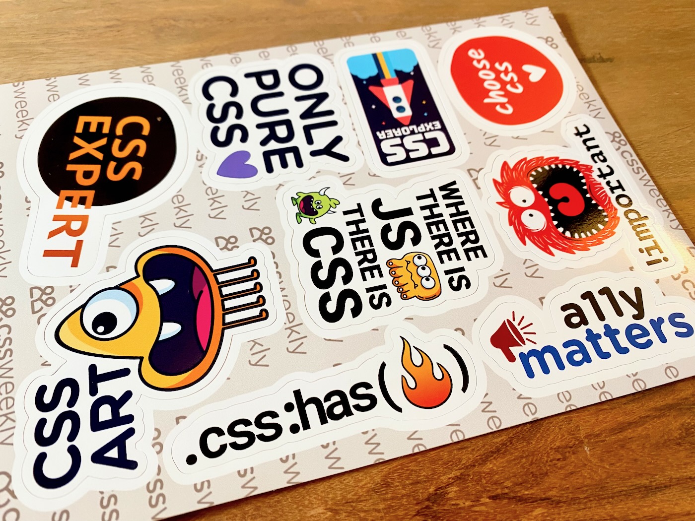 CSS Stickers